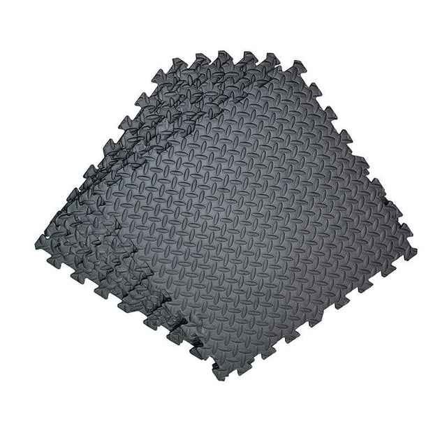 Gym Flooring Foam Mats - Interlocking Exercise Mats, EVA Floor Tiles,