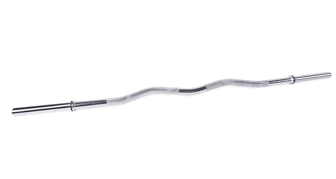 1 inch (25mm) EZ Curl Bar (330LBS Rated) | Strongway Gym Supplies