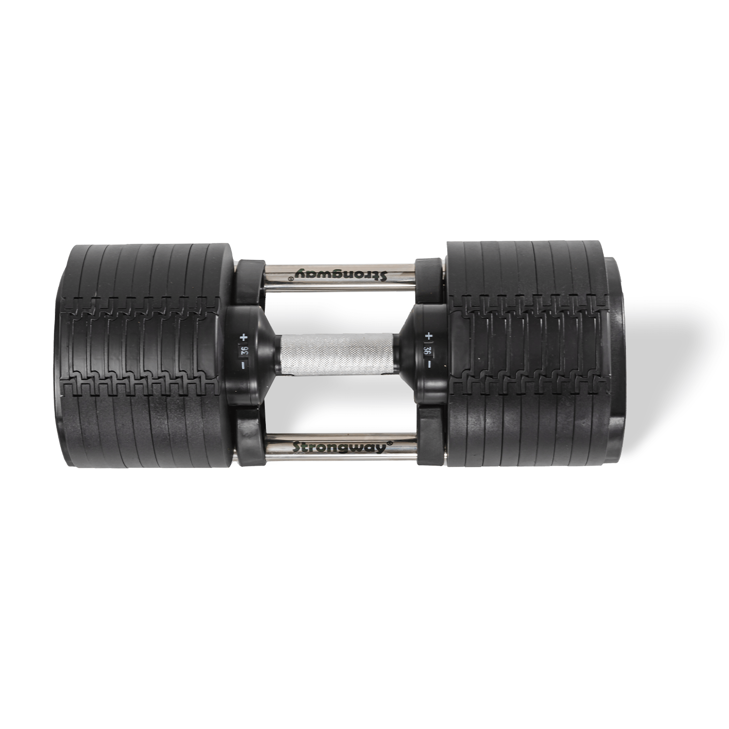 STRONGWAY 32KG 40KG Adjustable Dumbbells with Stand and Weight Bench
