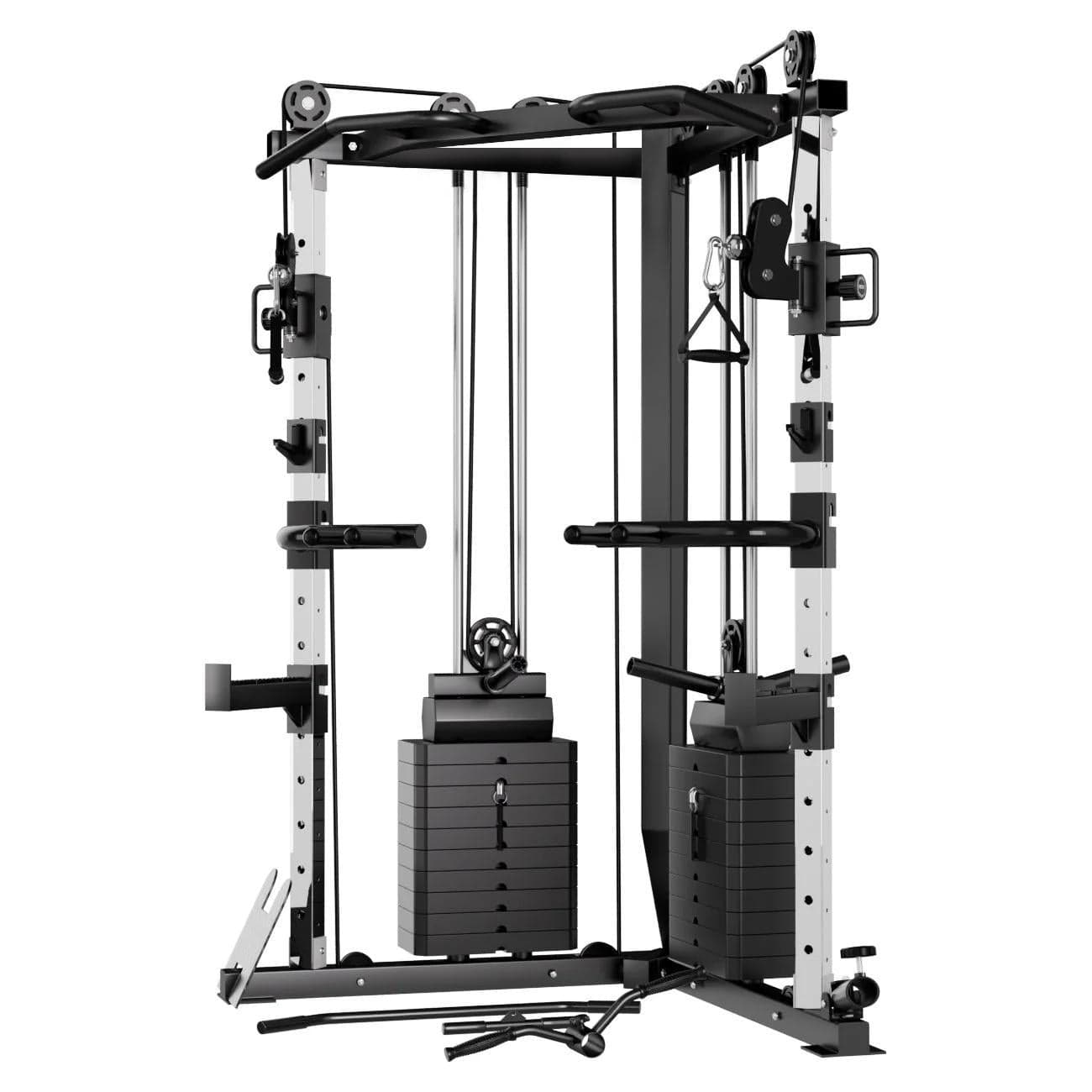 Cable Crossover with Weights | Strongway Gym Supplies