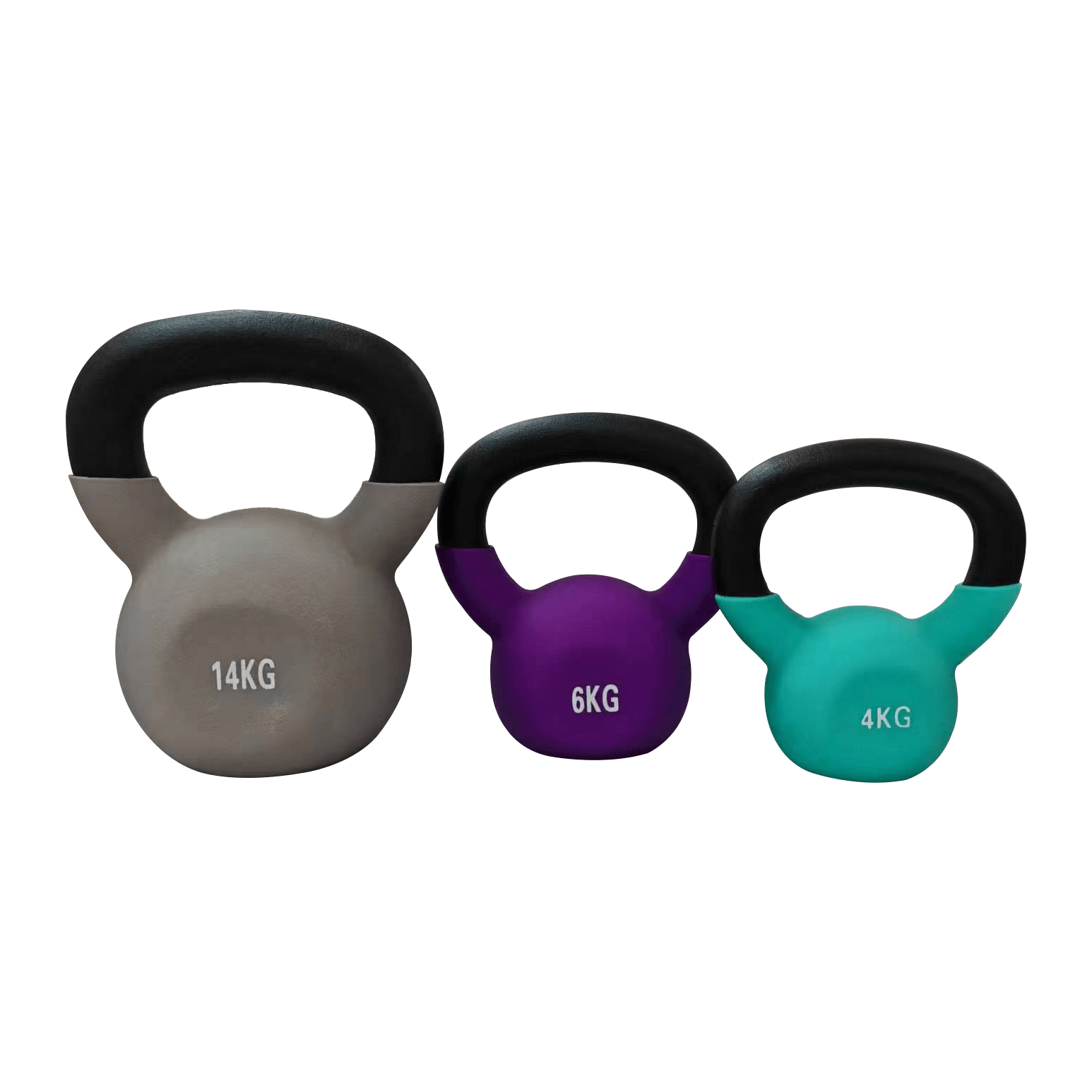 Strongway Kettlebell Sets - Neoprene Covered Kettlebells
