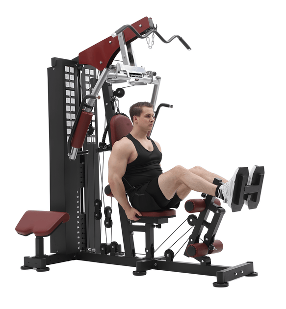 Strongway Multi Gym with Weights – Home Gym Versatility