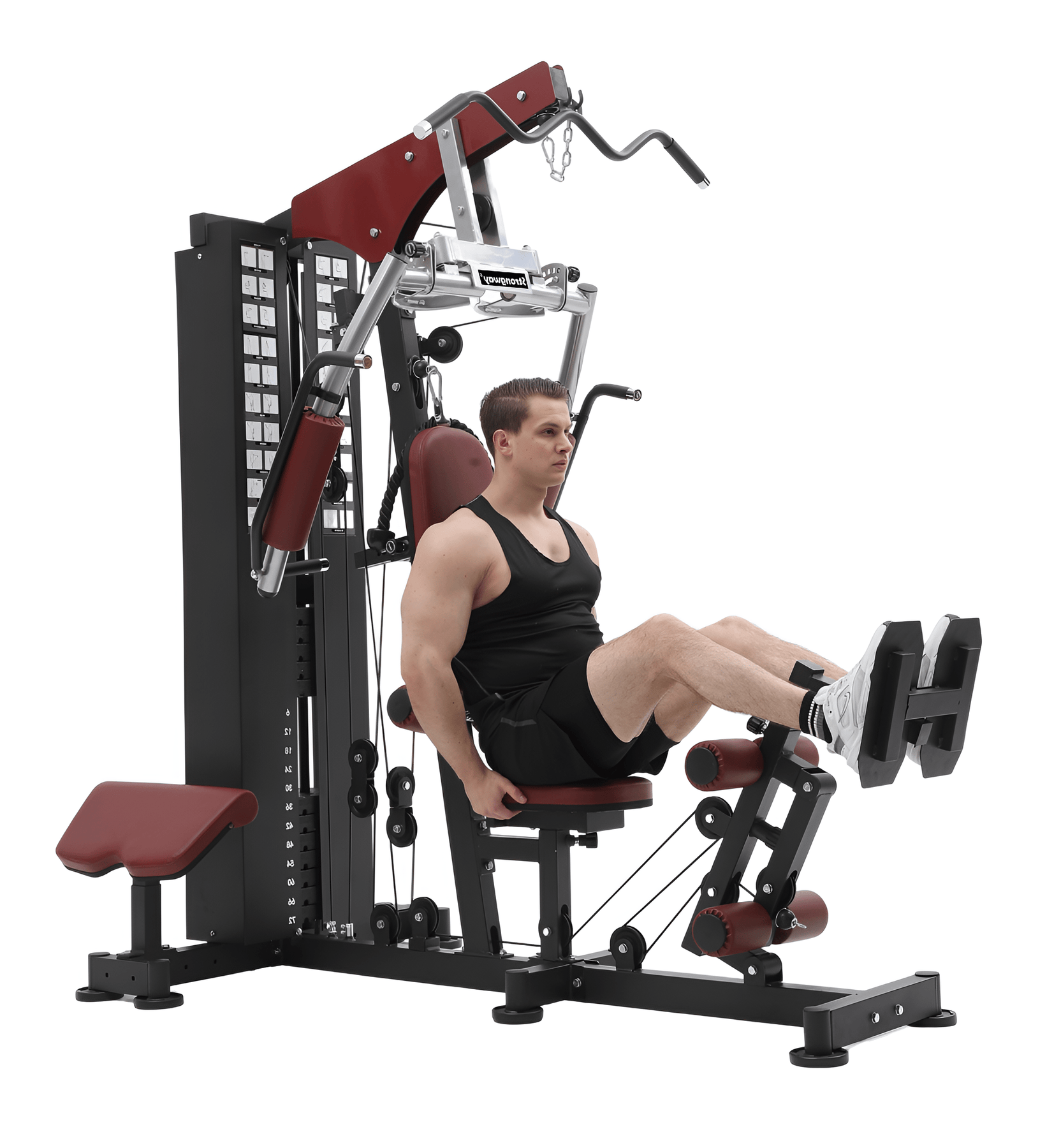 Strongway Multi Gym with Weights – Home Gym Versatility – Strongway Gym ...