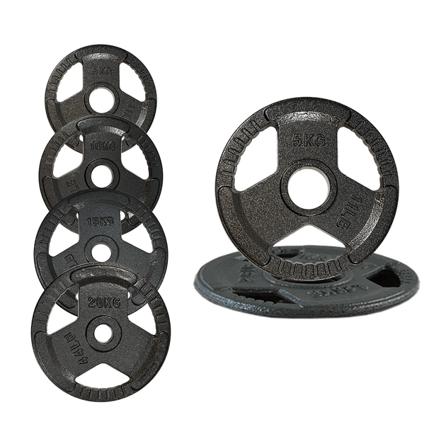 Olympic Tri Grip Weight Plates Sets | Strongway Gym Supplies