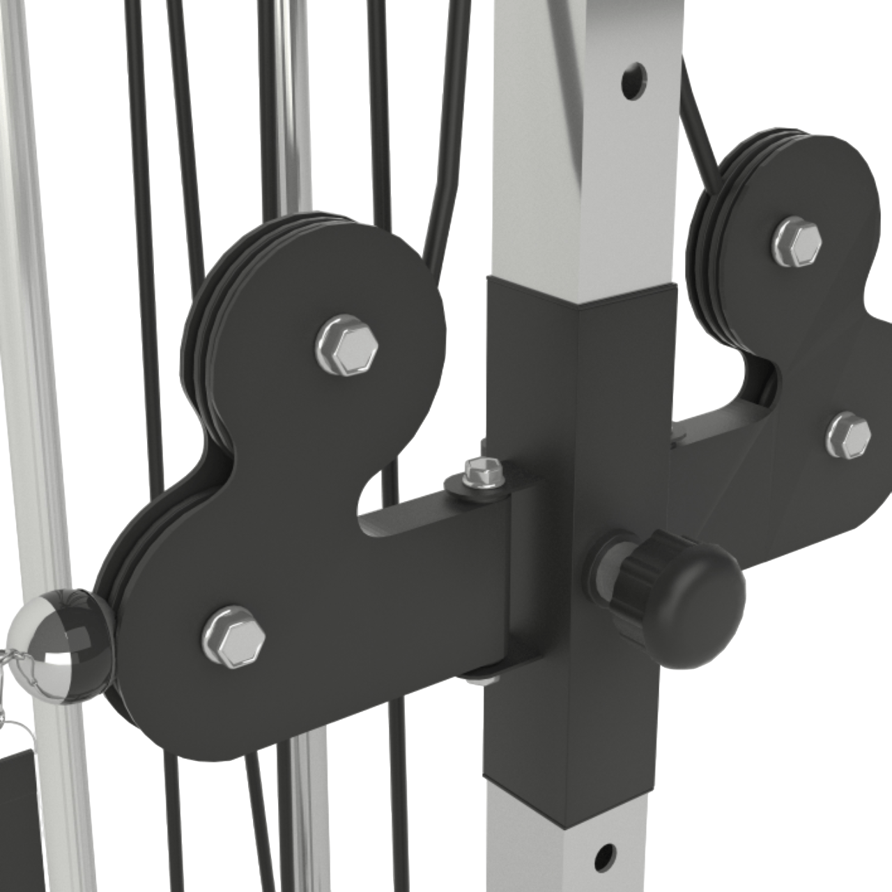 Multi-Gym Squat Rack (Power Cage with Cable Pulley System) | Strongway ...