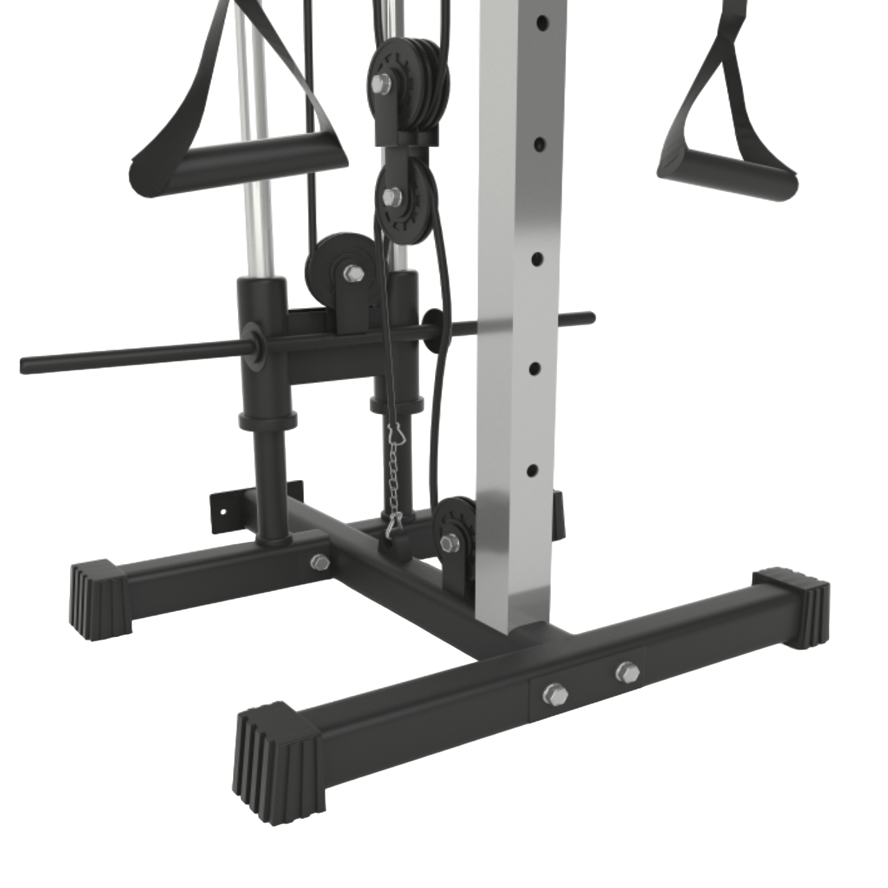 Multi-Gym Squat Rack (Power Cage with Cable Pulley System) | Strongway ...